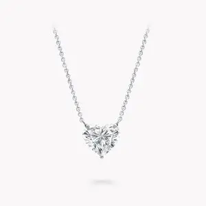 Graff Classic 10.39 Carat D Flawless Heart Shape Diamond Pendant - Platinum And White Gold