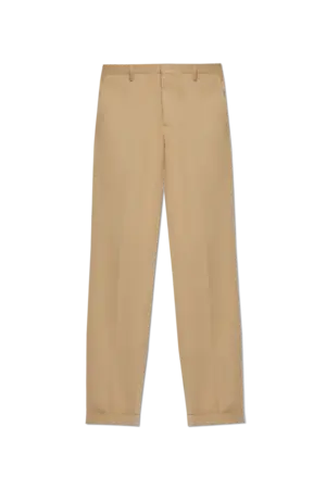 Paul Smith Trousers With Logo - Beige