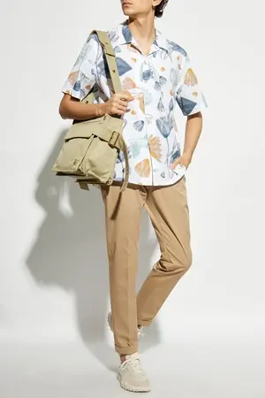 Paul Smith Trousers With Logo - Beige