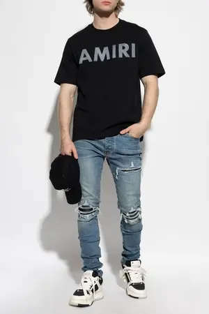 Amiri Jeans With Logo