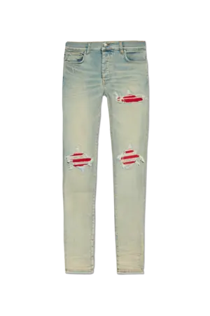 Amiri Distressed Skinny Jeans