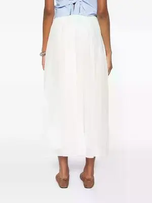 Brunello Cucinelli Silk Maxi Skirt