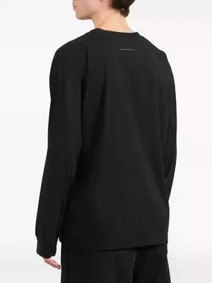 MAISON MARGIELA Long Sleeve Graphic T-shirt - Black
