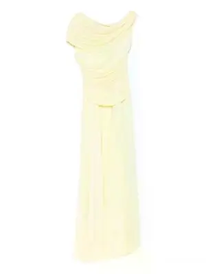 Simkhai Rhiannon Jersey Midi Dress - Yellow