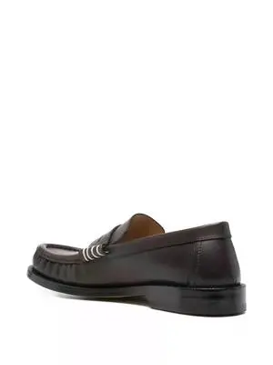 JW Anderson Stitched Loafers - Brown