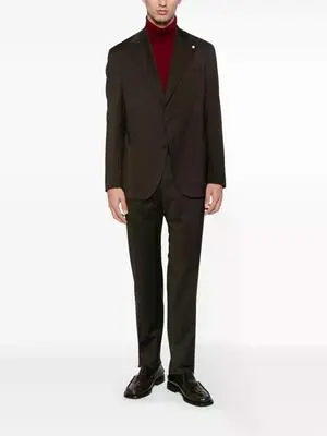 LUIGI BIANCHI MANTOVA Pocket Buttoned Suit