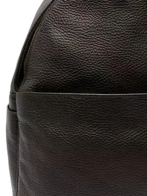 Eleventy Leather Top-handle Backpack