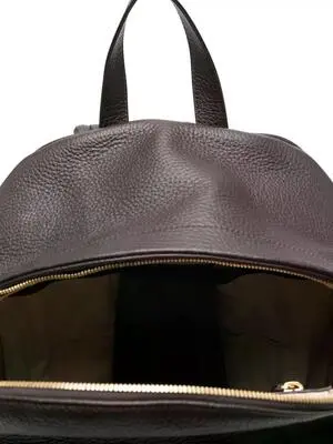 Eleventy Leather Top-handle Backpack