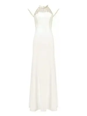 Jenny Packham Sonder Embellished Maxi Dress - Neutrals