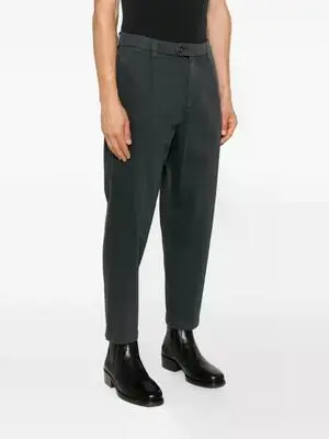 Eleventy Pleated-pocket Trousers