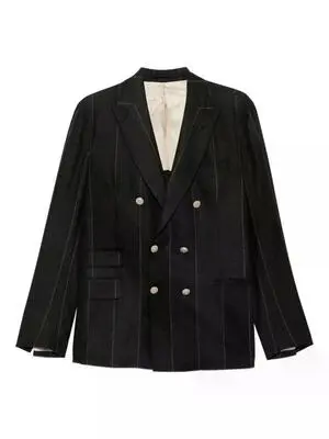 Eleventy Pinstripe Double-breasted Suit