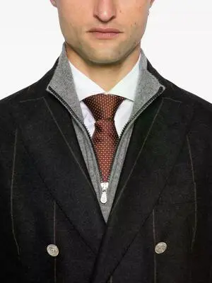 Eleventy Pinstripe Double-breasted Suit