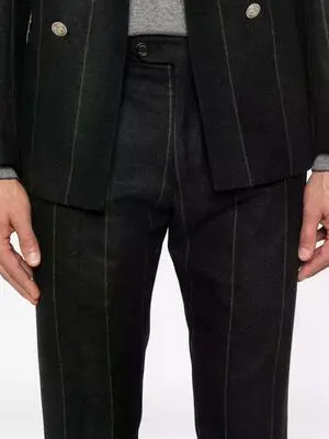Eleventy Pinstripe Double-breasted Suit