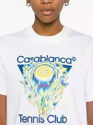 Casablanca Cotton Logo T-shirt