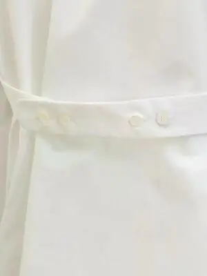 Off-White Crossover-detail Long-sleeve Shirt