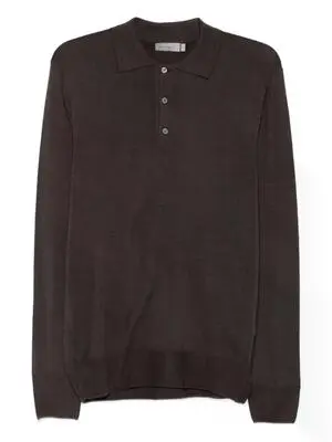 Canali Button-placket Polo Shirt