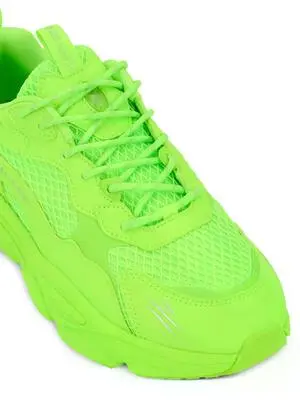 PLEIN SPORT Track-king Gen.x.05 Logo-plaque Trainers - Green