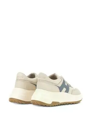 Hogan Hi-fi Leather Sneakers - Neutrals
