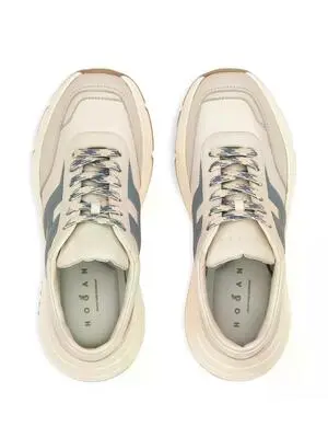 Hogan Hi-fi Leather Sneakers - Neutrals
