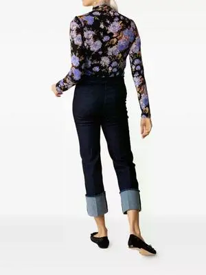 Avenue Montaigne Bonnie Cuffed-hem Jeans