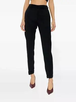 Attico Turn-up Hem Trousers