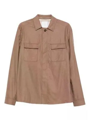 Eleventy Chest-pockets Overshirt