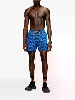 DIESEL Printed Swim Shorts