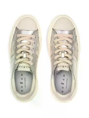 Hogan H705 Platform Sneakers - Silver