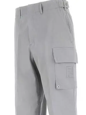 Fendi Logo-detail Trousers