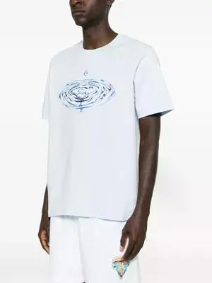 Casablanca Drip T-shirt - Blue