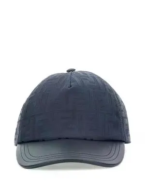 Fendi Ff Jacquard Baseball Cap - Blue