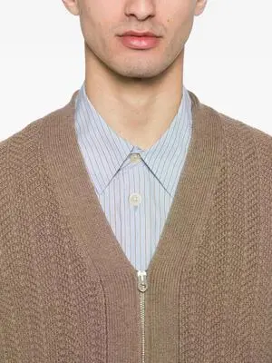 FURSAC V-neck Zip-up Cardigan