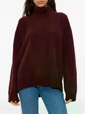 Issey Miyake Turtleneck Wool Sweater