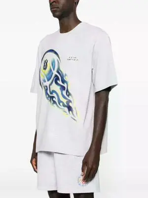 Casablanca Graphic Print Tee T-shirt - Grey