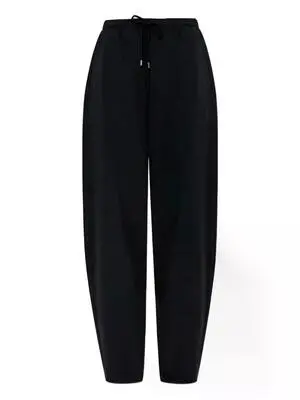 Sportmax Lord Drawstring Cotton Track Pants