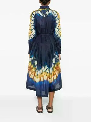 ALEMAIS Tie-dye Maxi Dress