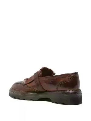 Eleventy Tassel-buckle Monk Shoes