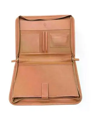 Eleventy Leather Laptop Bag