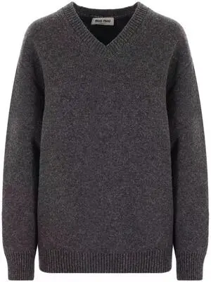 Miu Miu Shetland V-neck Jumper