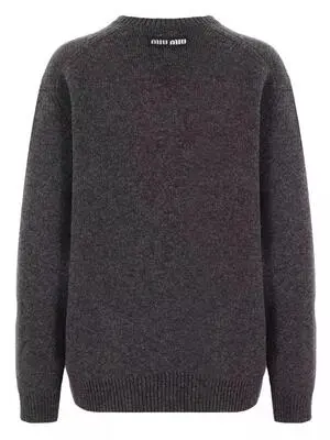 Miu Miu Shetland V-neck Jumper