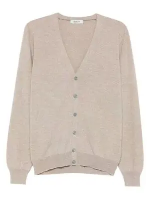 GIUUNO Buttoned Cardigan - Neutrals