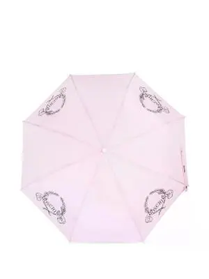 Moschino Logo-motif Umbrella - Pink