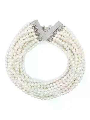 ATU BODY COUTURE Multistrand Pearl Necklace - White