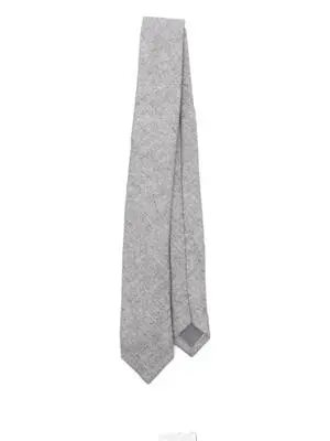 Eleventy Melangé Tie - Grey