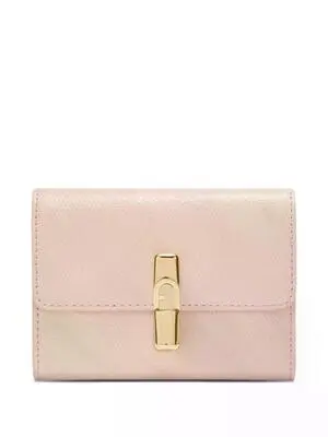 Furla Small Iride Zip-fastening Compact Wallet - Pink
