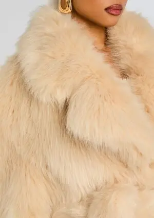 Retrofete Magali Faux Fur Coat