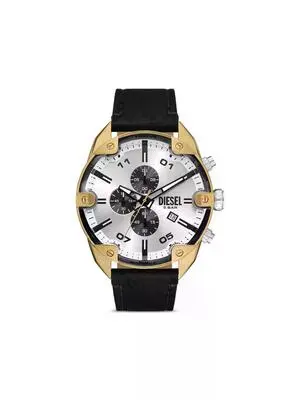 DIESEL® Spiked 48mm Timepiece - Silver