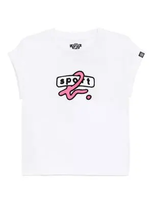 SPORT B. BY AGNÈS B. Appliqué Logo T-shirt - White