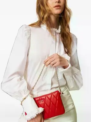TWINSET Quilted Mini Shoulder Bag - Red