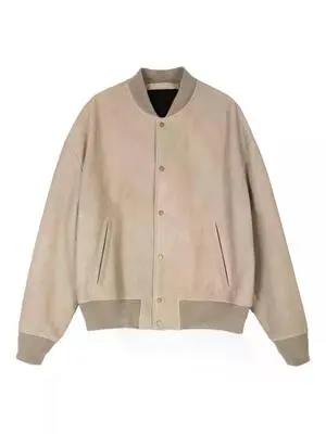 SALVATORE SANTORO Buttoned Bomber Jacket